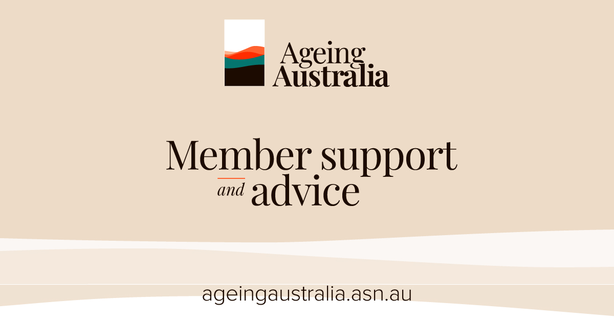 Member support and advice | Ageing Australia