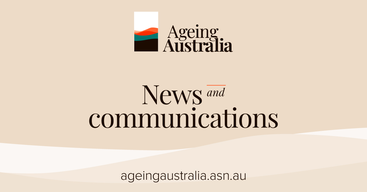 News and communications | Ageing Australia